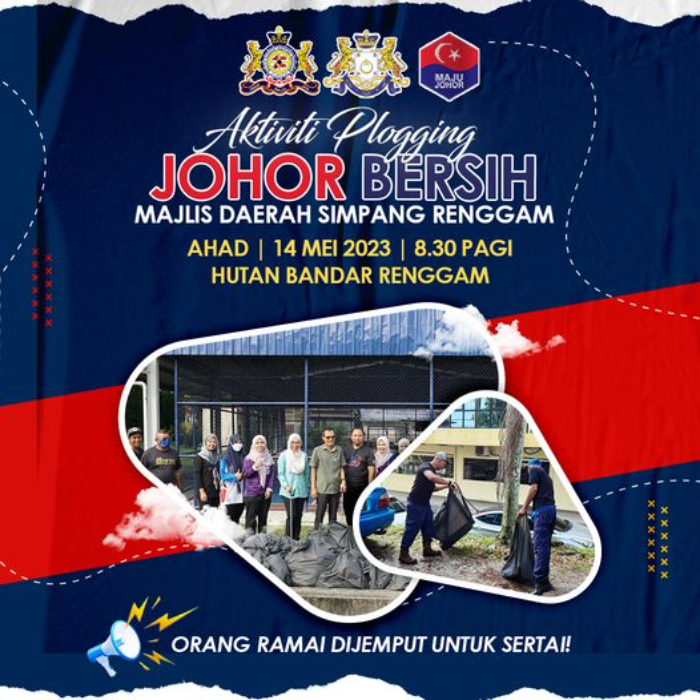 AKTIVITI PLOGGING JOHOR BERSIH MAJLIS DAERAH SIMPANG RENGGAM | Portal ...